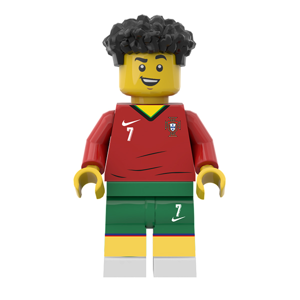 Minifigures Personalizzata Cristiano Ronaldo (Portogallo - Euro 2024 ...